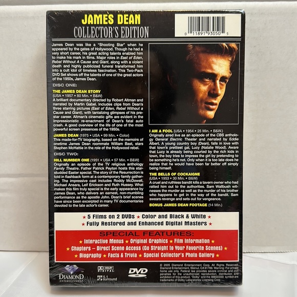 dvd | Media | James Dean Dvd Collectors Edition | Poshmark